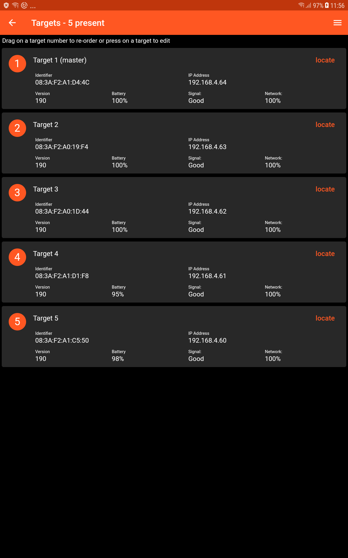 4. Target Configuration - AttackSense - Interactive Electronic Targets ...