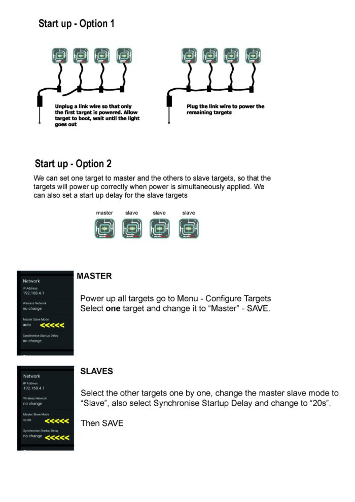 3. Wired Power System - AttackSense - Interactive Electronic Targets ...